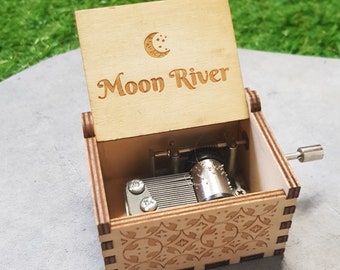 Music Box Moon River - Etsy