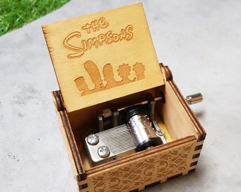 The Simpsons Music Box - Etsy