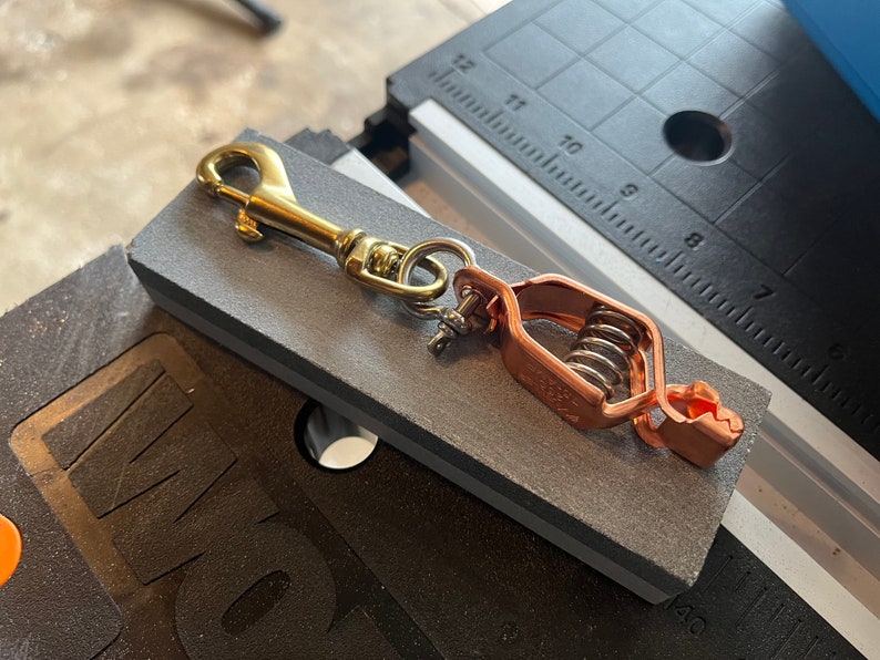 Firefighter Glove Clip Saver Fighterklip (brass Snap Hook Clip) (1 Clip ...