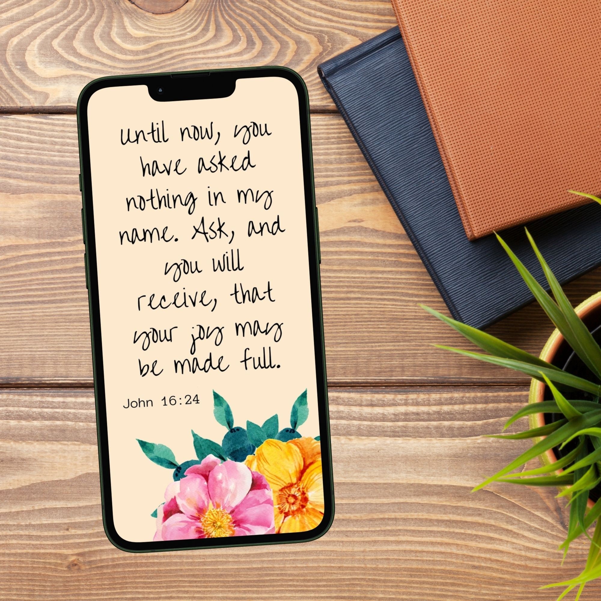 Bible Verse Phone Wallpaper Background, Christian Lockscreen Phone ...