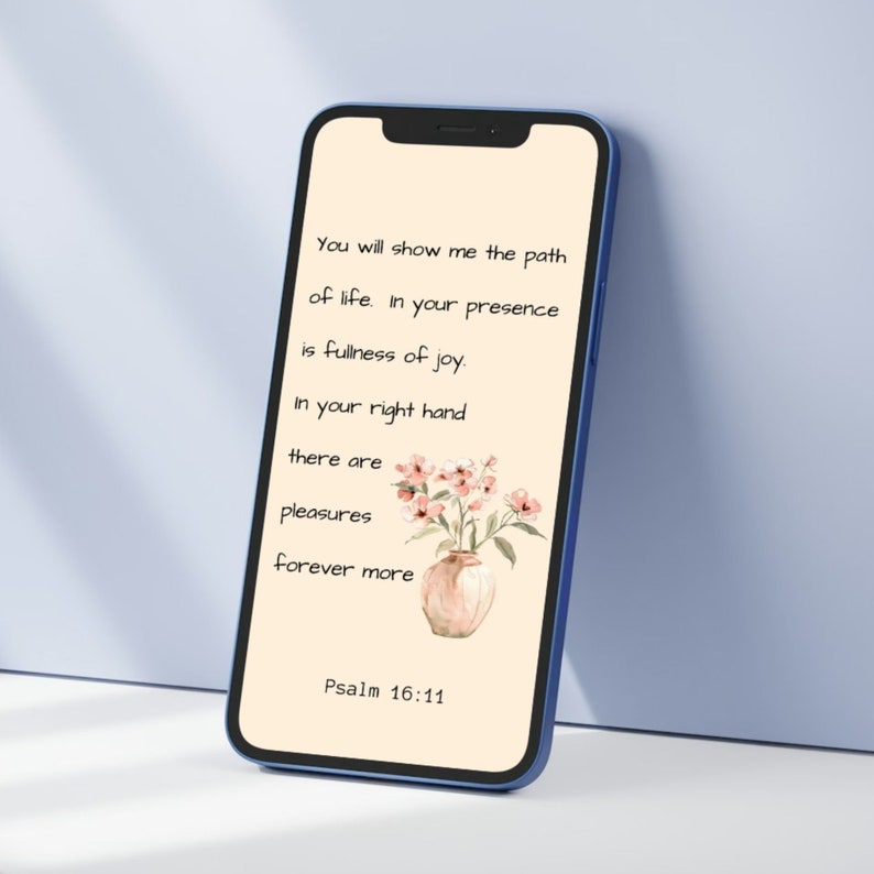 Bible Verse Phone Wallpaper Background, Christian Lockscreen Phone ...