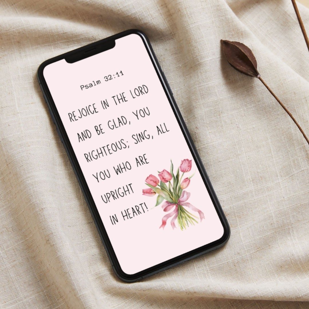 Bible Verse Phone Wallpaper Background, Christian Lockscreen Phone ...