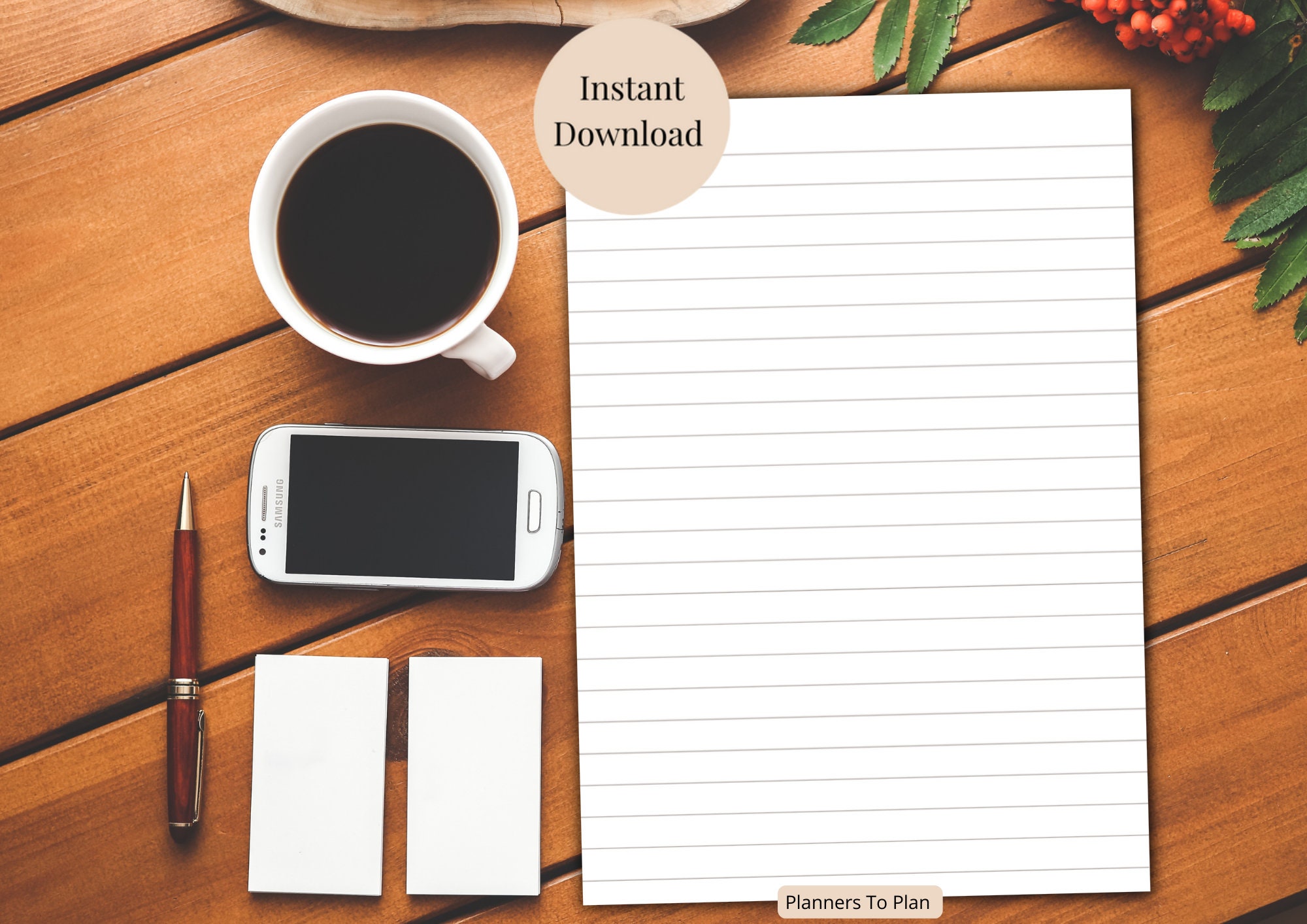 Printable Notebook Paper | Lined, Graph & Dot Paper for Note Taking ...