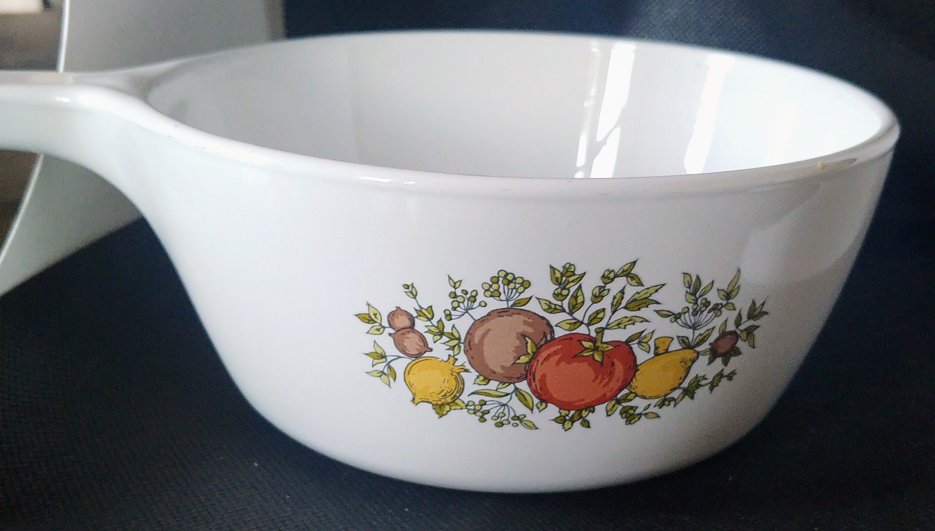 Vintage Spice of Life Style Cooking Pot With Glass Lid - Etsy