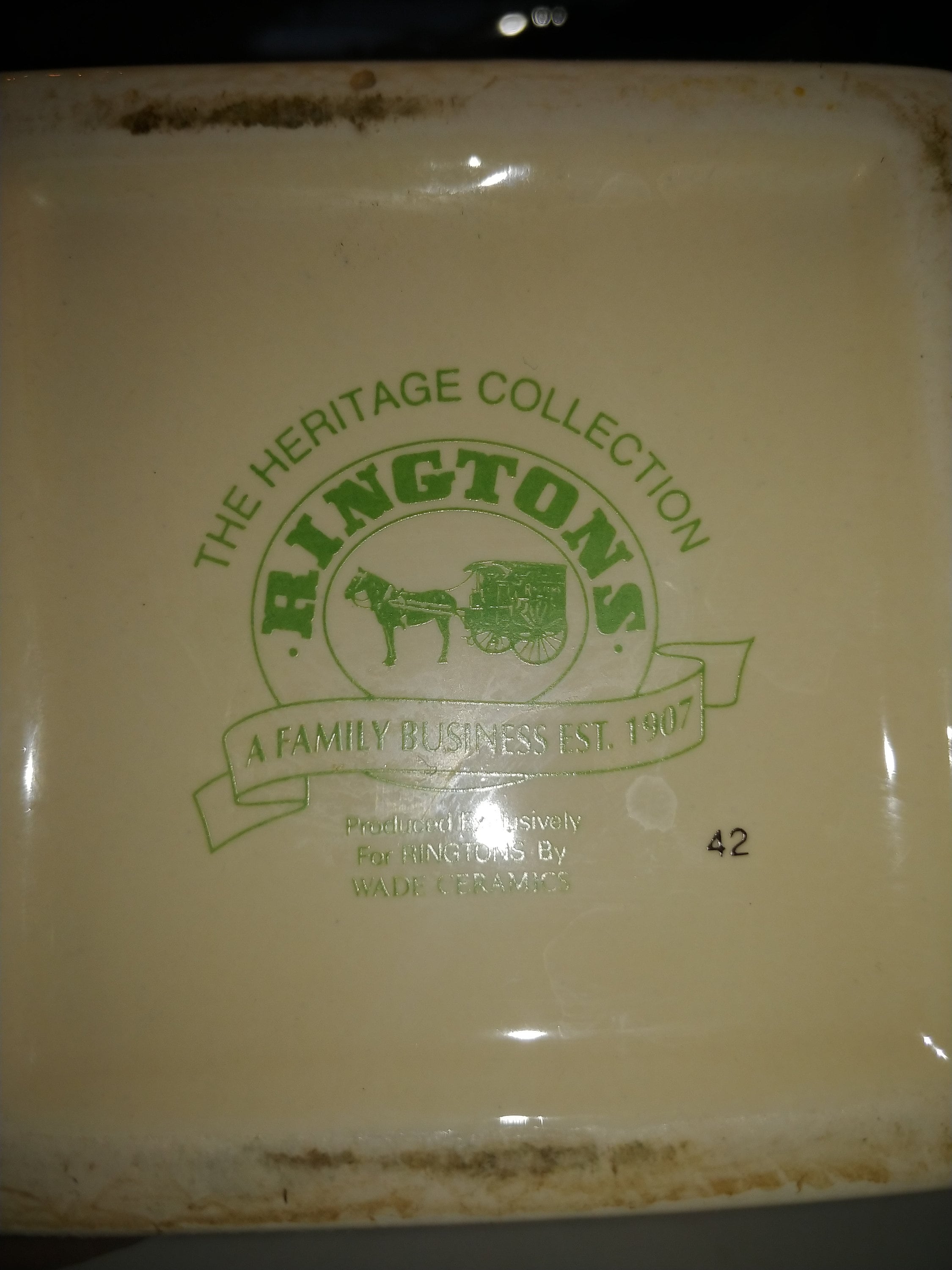 Boxed Ringtons Heritage Collection Teapot Caddy, Tea Bag Holder, Collectors Item, Ringtone ...