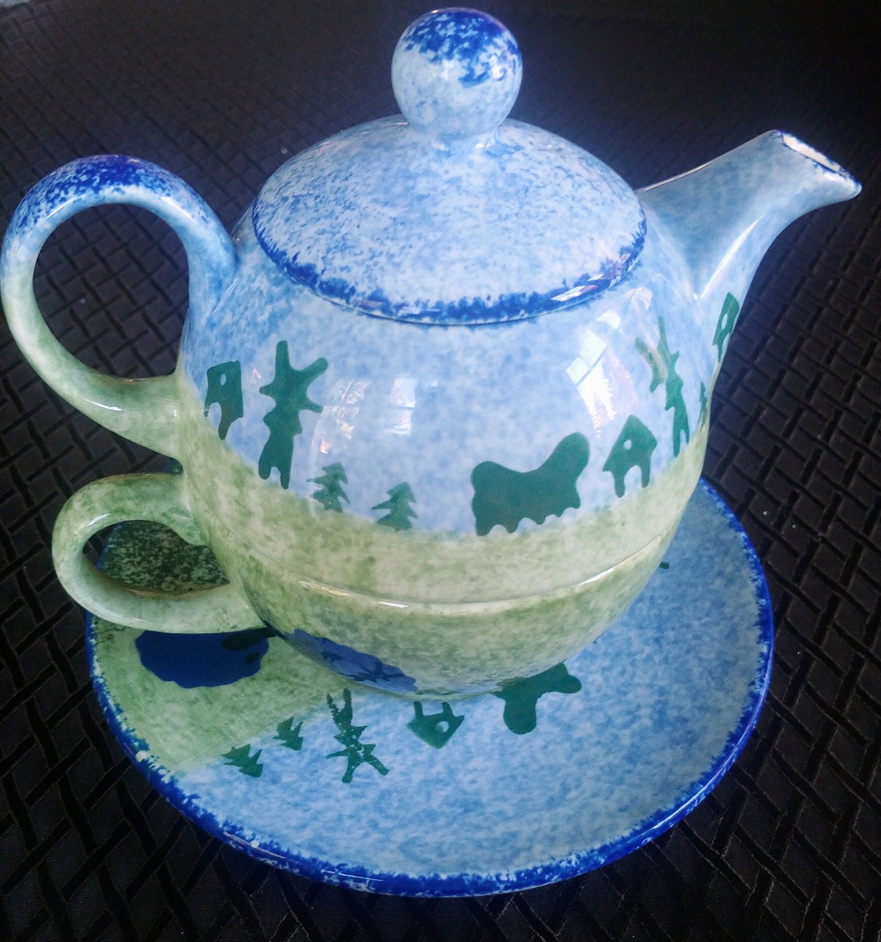 Vintage Arthur Wood Stacked Teapot With Sheep Collectors - Etsy