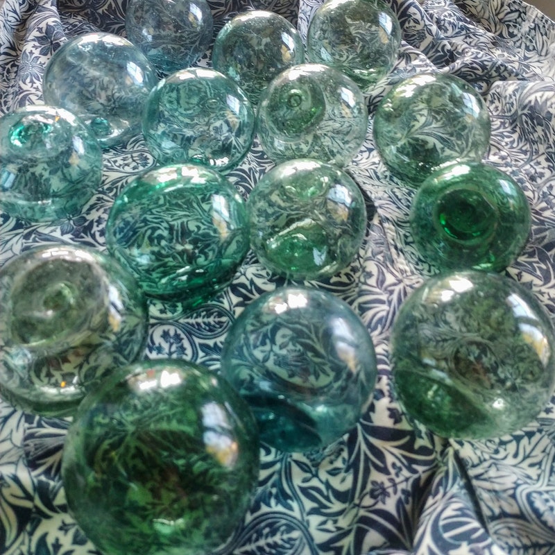 Hanging Glass Balls - Etsy