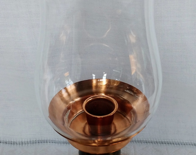 Vintage Copper Hurricane Lamp From Copper Craft Guild in Taunton, Fancy ...