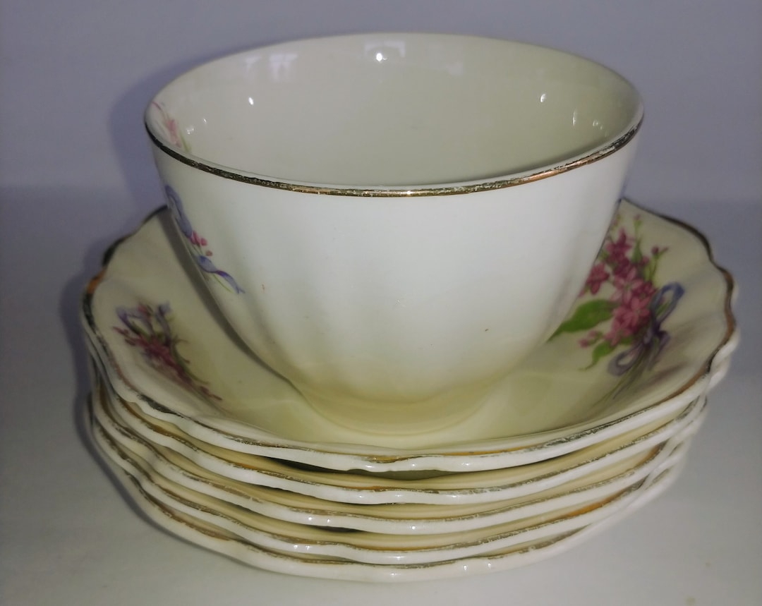 J & G Meakin Reg Sol No 391413 Mug Plus 5 Mini Bowls, Vintage ...