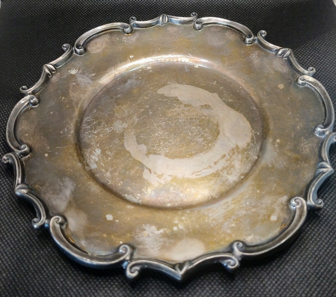 Vintage Silver Plated Primrose Plate EP Copper BM Mounts 773, - Etsy