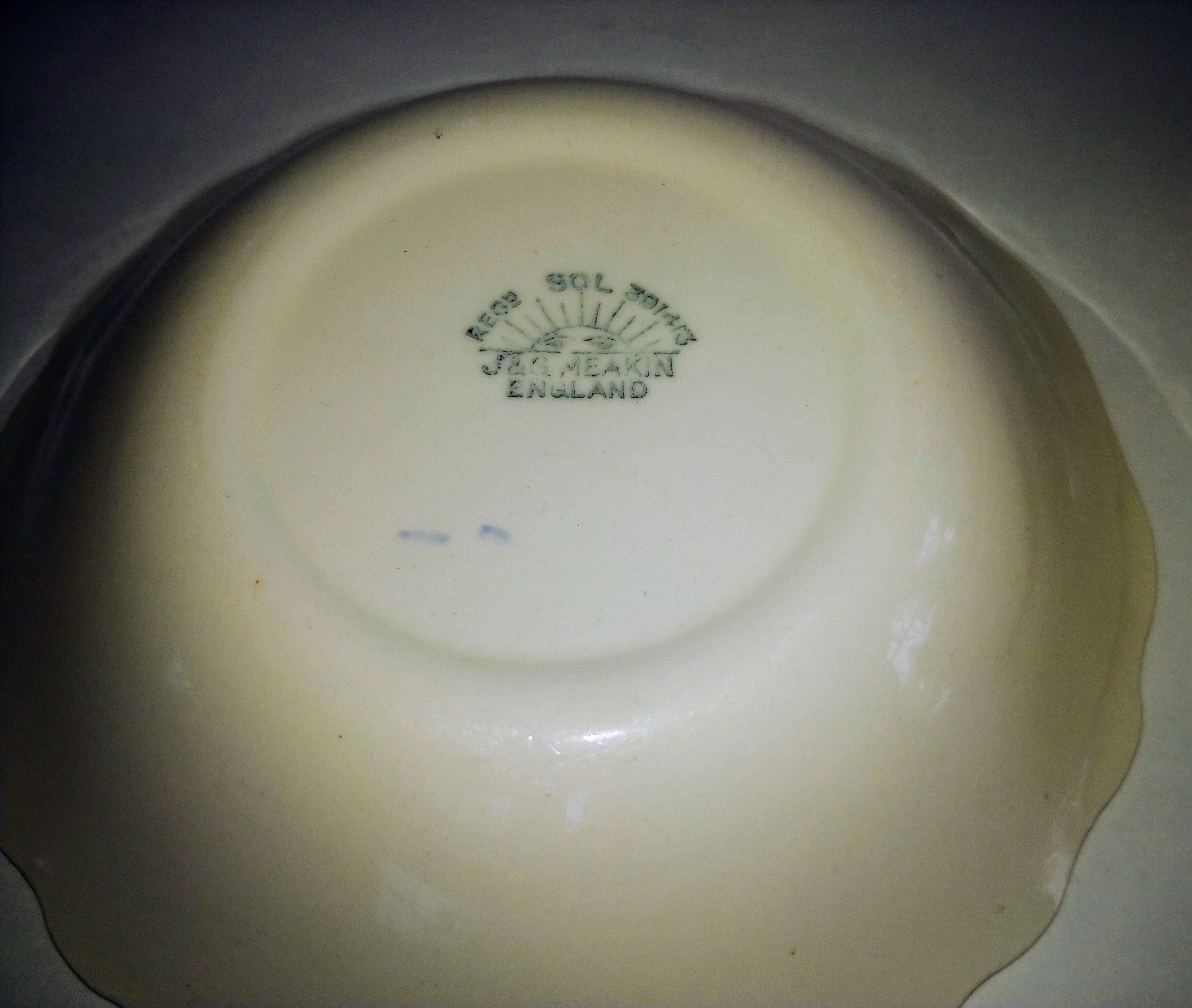 J & G Meakin Reg Sol No 391413 Mug Plus 5 Mini Bowls Vintage - Etsy
