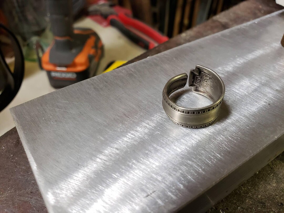 Handmade Silverware Rings - Etsy