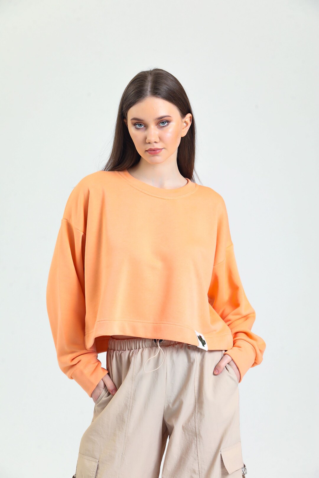 Organic Cotton Crop Top Comfor Women Clothing Vegan Eco - Etsy