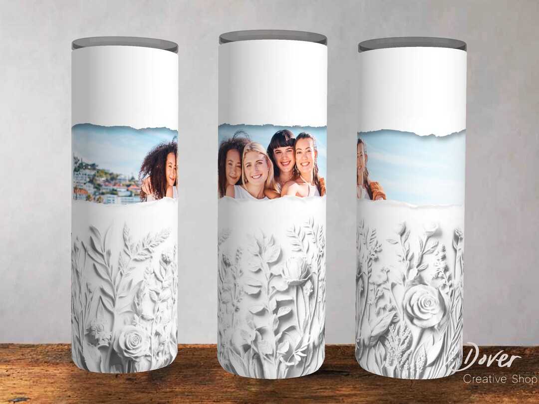 3D Add Your Own Text Photo Tumbler Template, Add Your Own Text Tumbler ...