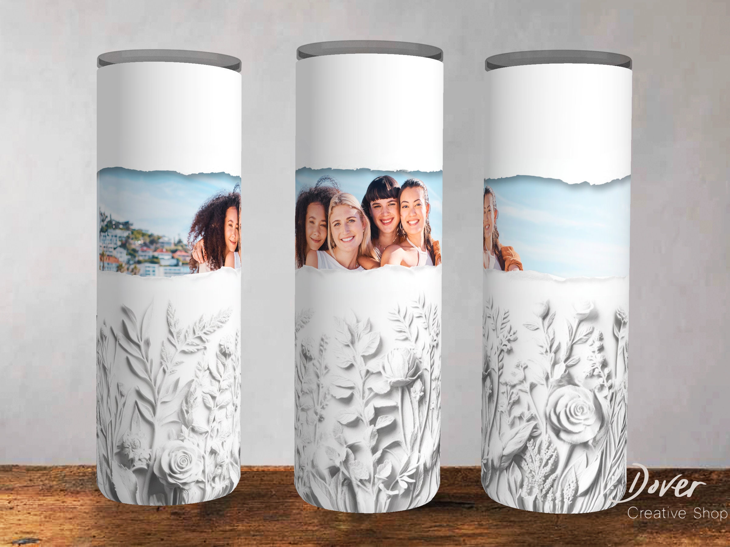 3D Add Your Own Text Photo Tumbler Template, Add Your Own Text Tumbler ...