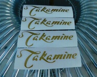 Takamine Stickers - Etsy UK