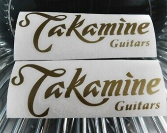 Takamine Sticker - Etsy
