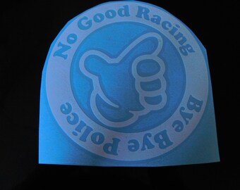 No Good Racing Decal - Etsy