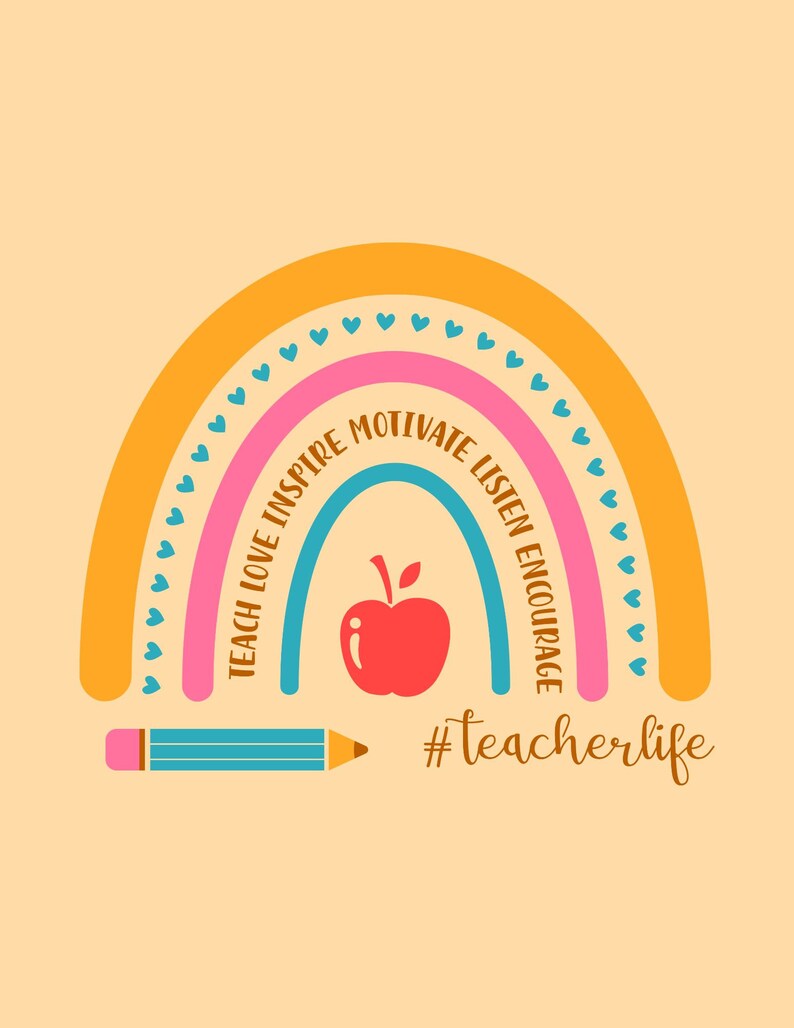 Teacher Life Planner Cover - Etsy