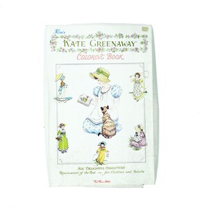 Kate Greenaway Coloring Book - Etsy