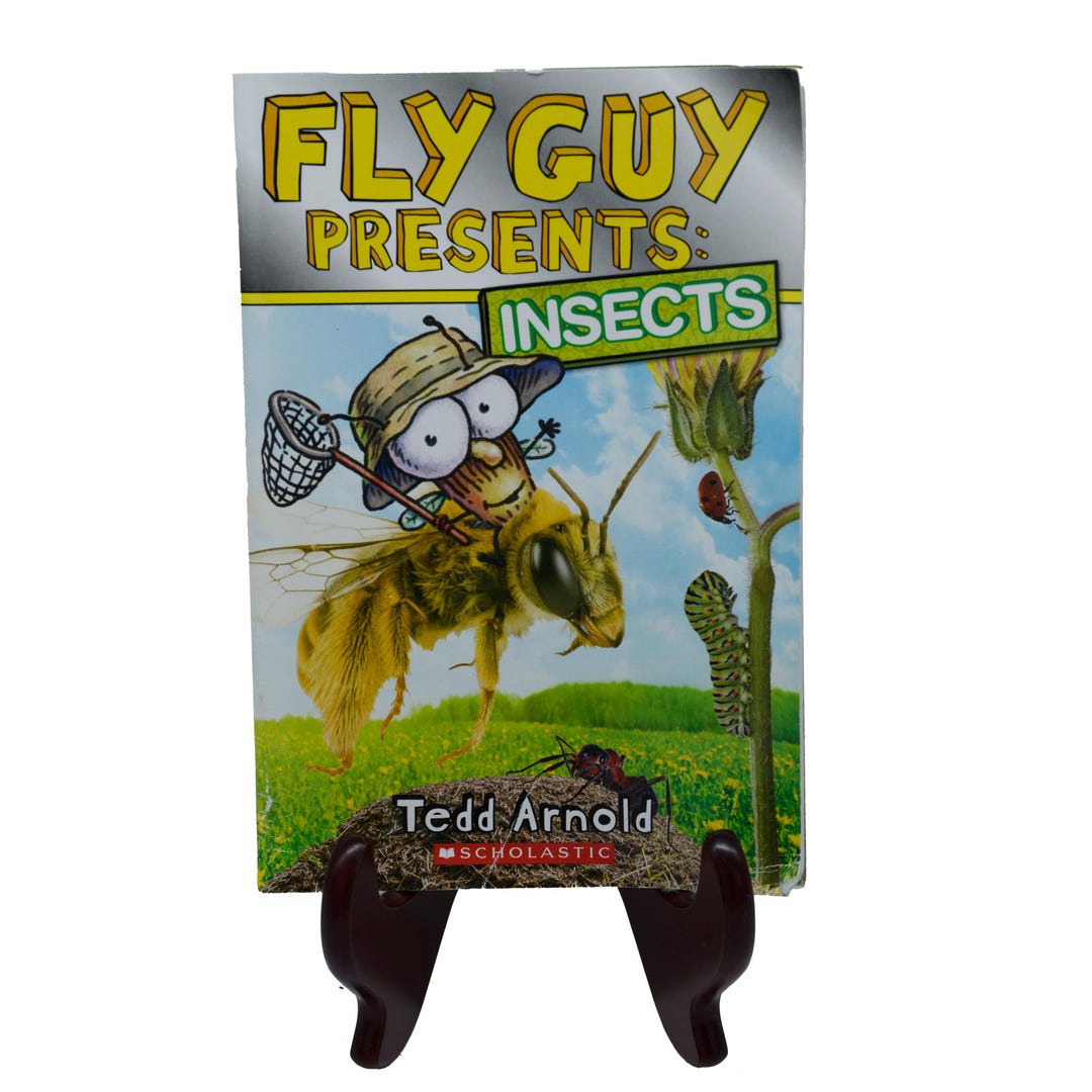 Fly Guy Insect Book, Scholastic Early Reader, Illustrated Science Book ...