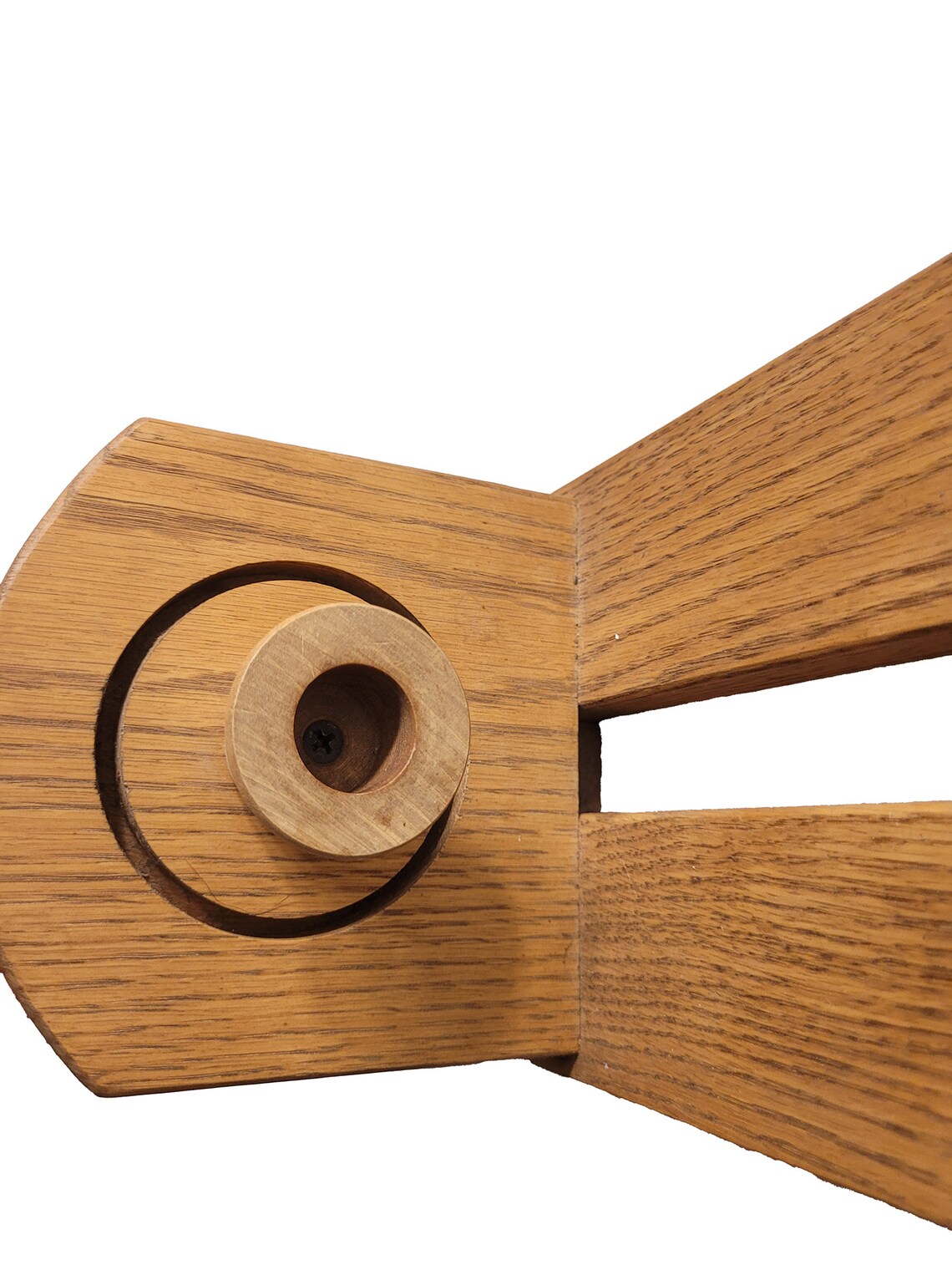 Rustic Wooden Wall Sconces With Glass Hurricanes Set of 2 Large Candle ...