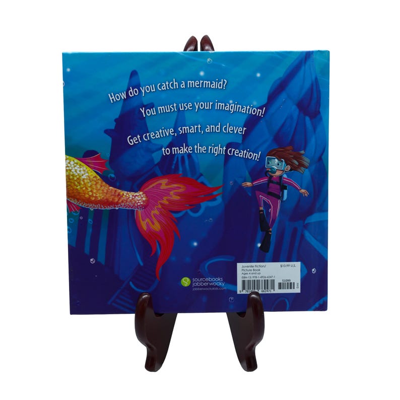 How to Catch a Mermaid Picture Book, Collectible Childrens Story, Ocean ...