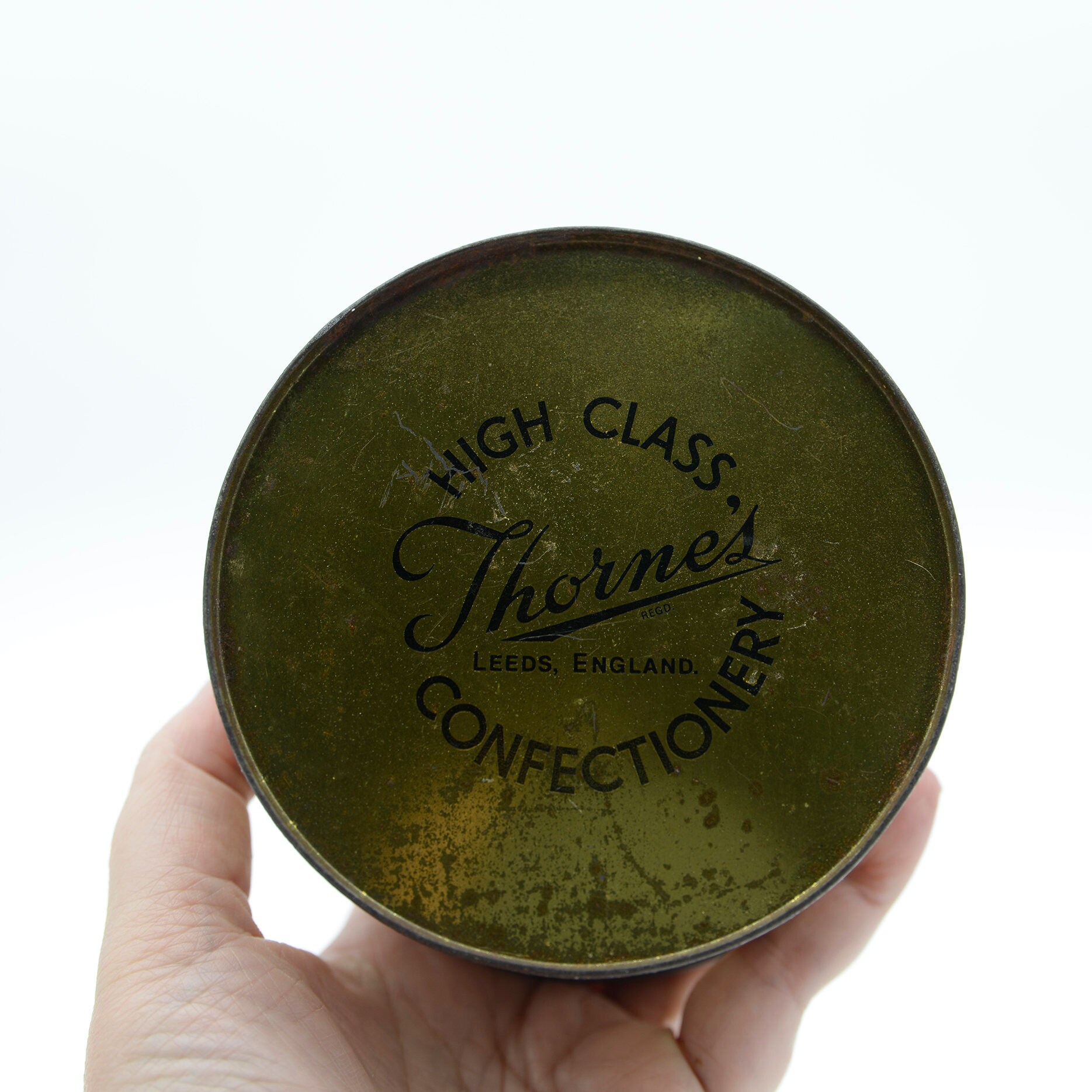 Vintage Thornes Candy Tin, High Class Confectionary Leeds England ...