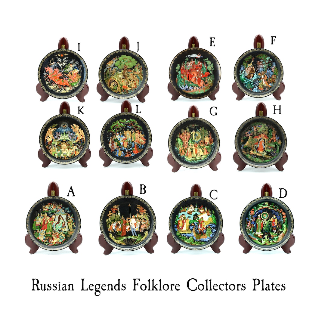 Russian Legends by Palekh Art Studios Russian Folklore Limited Numbered ...