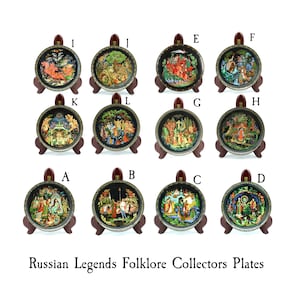 Russian Legends by Palekh Art Studios Russian Folklore Limited Numbered ...