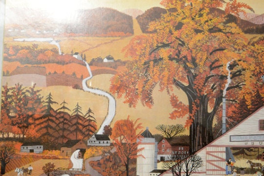 Vintage Franeck village Blacksmith Framed Art Print Americana ...