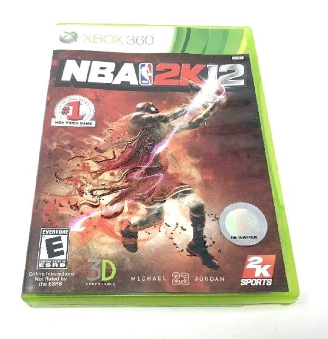 NBA 2K12 Video Games Gamer Gift Xbox 360 Games Sports - Etsy