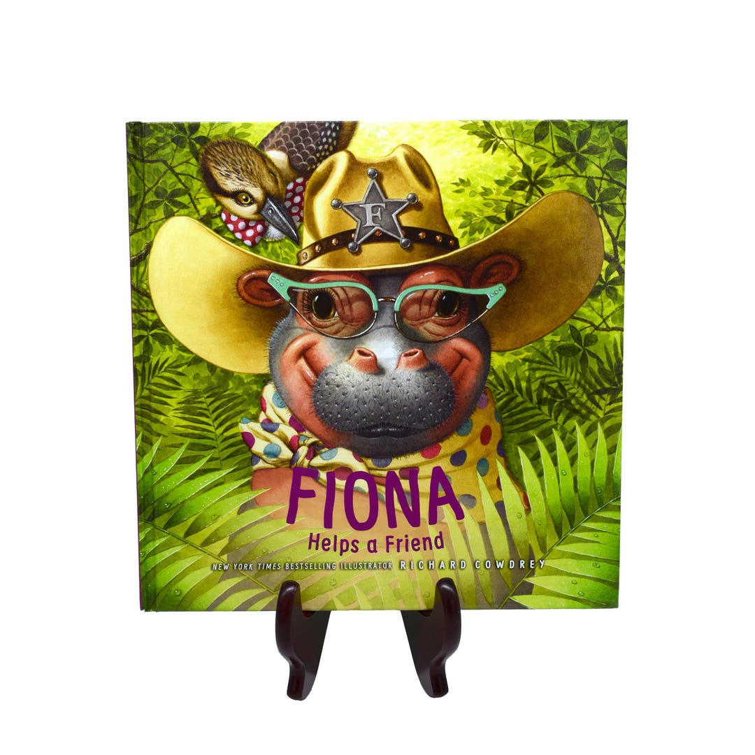 Fiona Helps a Friend Hardcover Children’s Picture Book, Animal ...