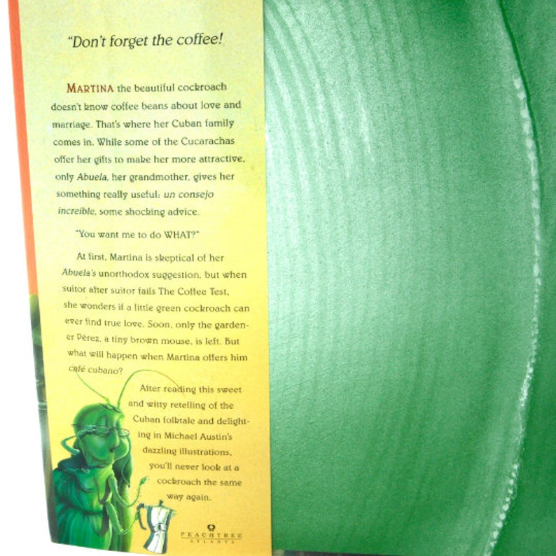 Martina the Beautiful Cockroach Children's Book With Dust - Etsy