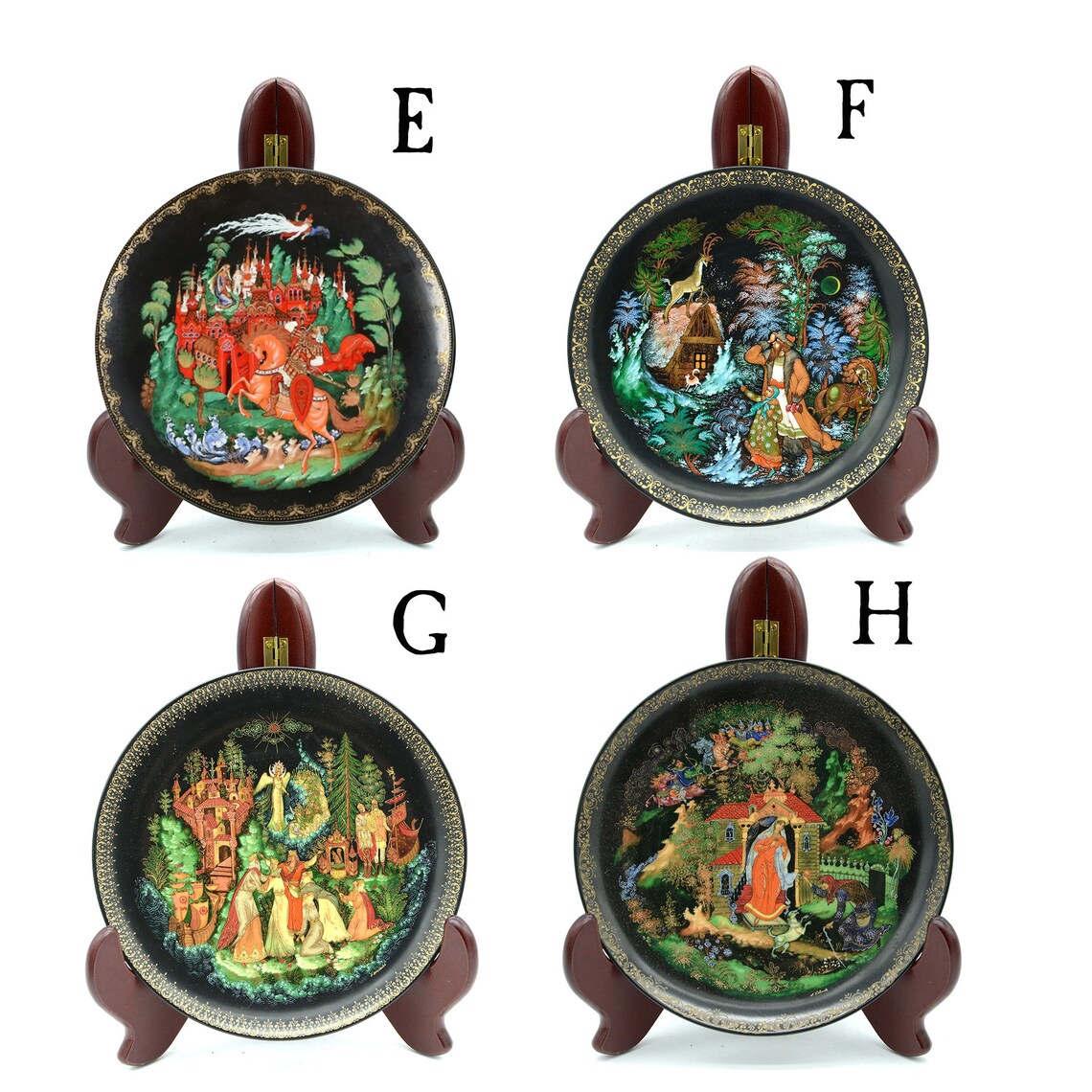 Russian Legends by Palekh Art Studios Russian Folklore - Etsy