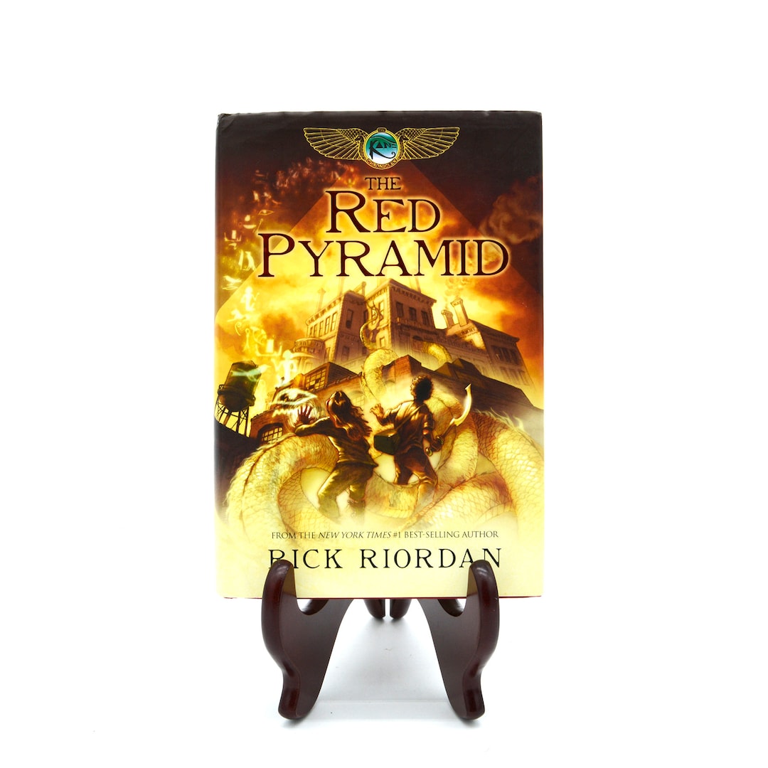 The Kane Chronicles Book 1 the Red Pyramid Hardcover Egyptian Gods ...