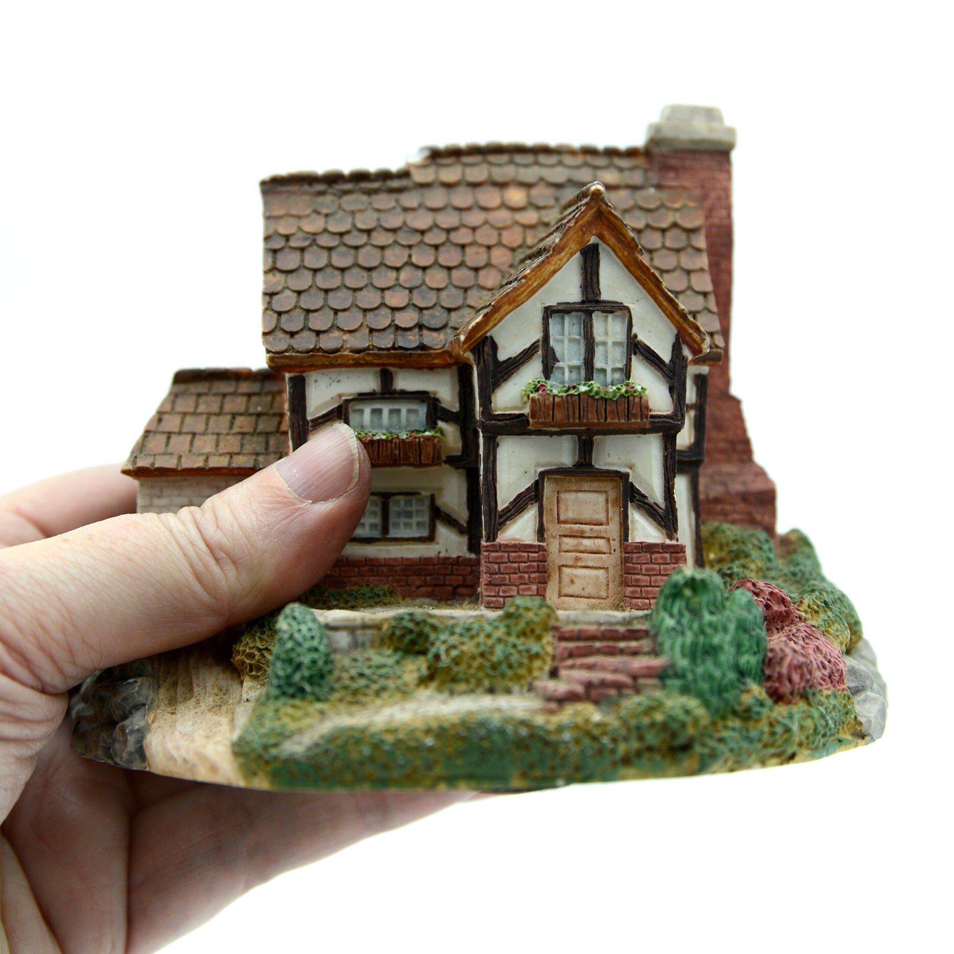Old England's Classic Cottages Collection Tudor Hall Ceramic House ...