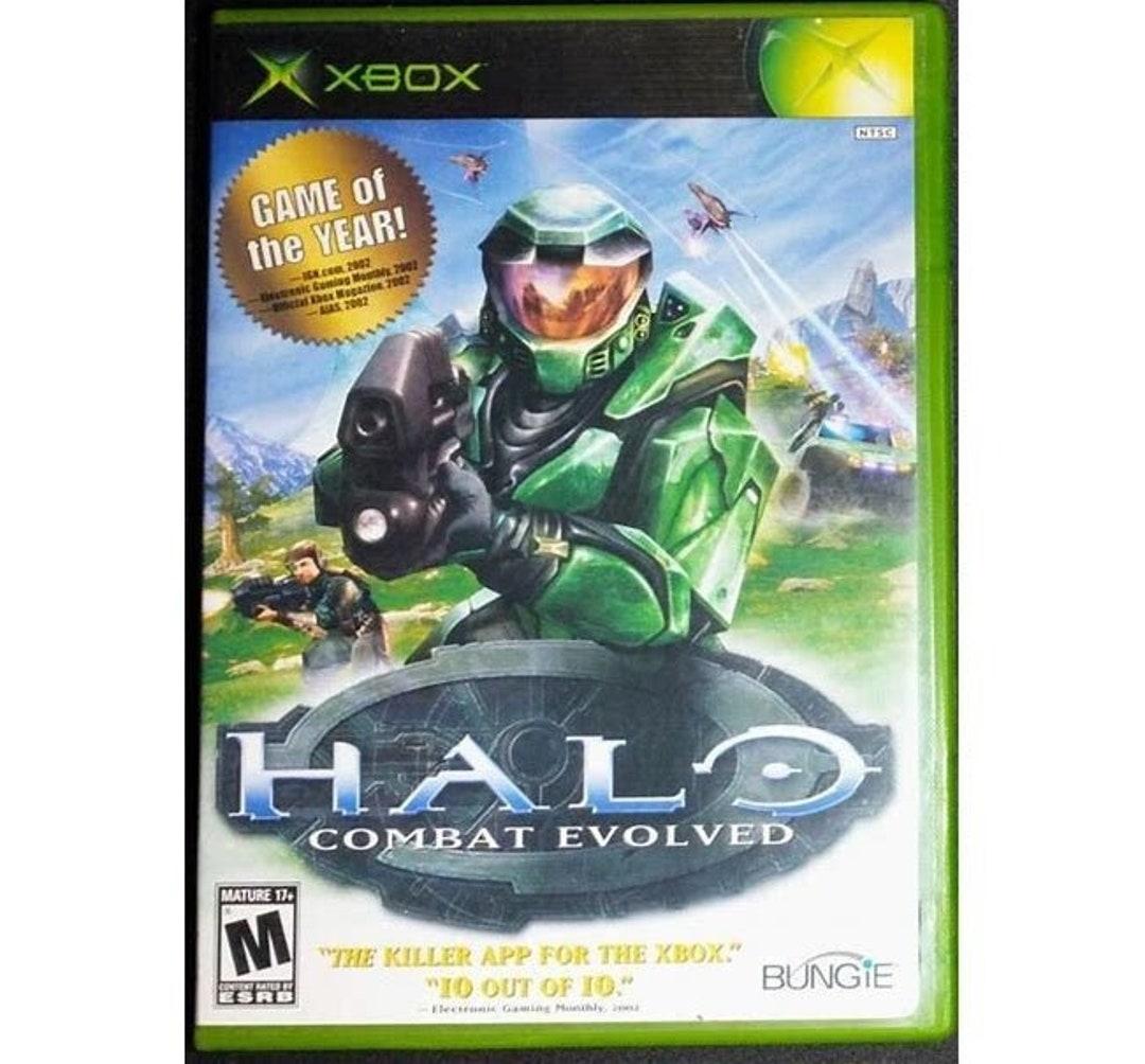Halo Combat Evolved Game of the Year Edition Video Game - Etsy