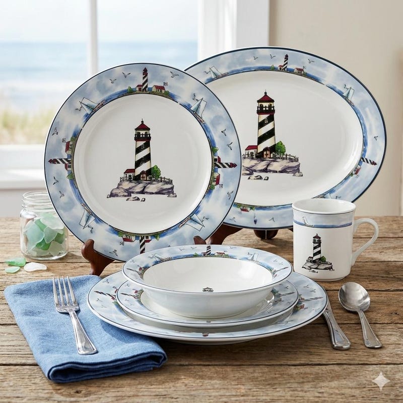 Light Dinnerware - Etsy
