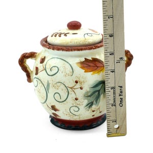 Ceramic Cookie Jars Canister Set, Fall Farmhouse Kitchen, Casual ...