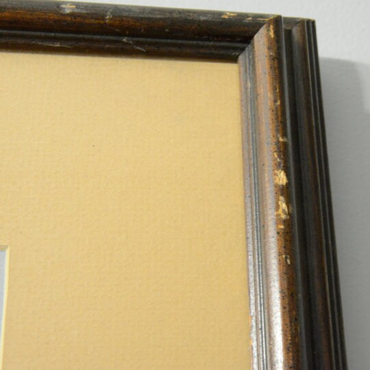 Vintage Franeck village Blacksmith Framed Art Print Americana ...