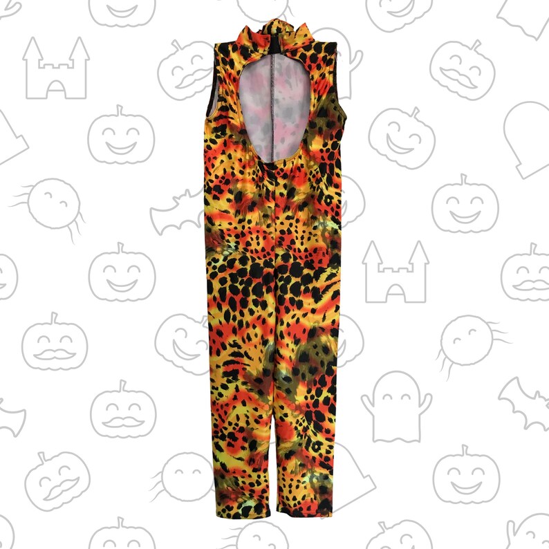 Safari Leopard Sleeveless Catsuit Children's Fancy Dress - Etsy