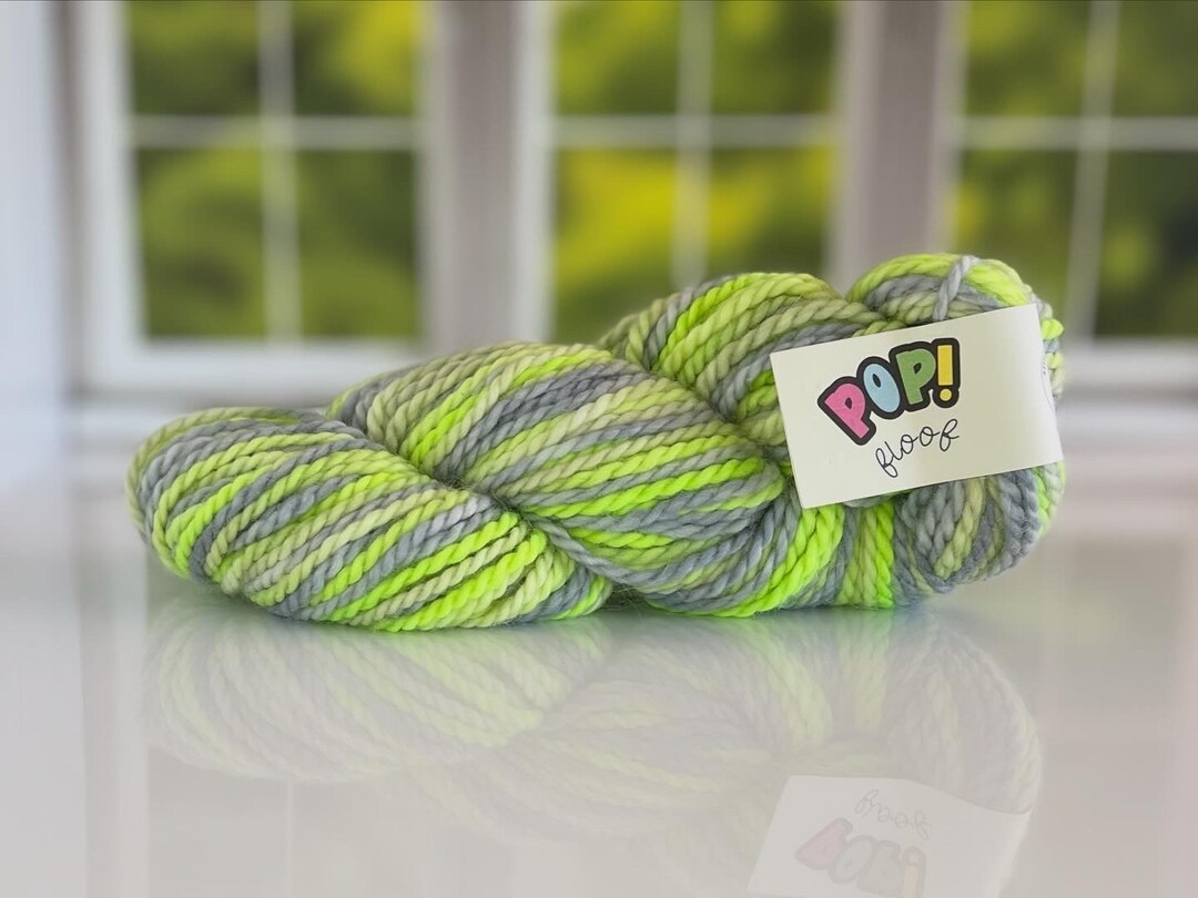 ELECTRIC WOLF Sustainable Baby Alpaca, Hand Dyed, Small Batch, UV ...