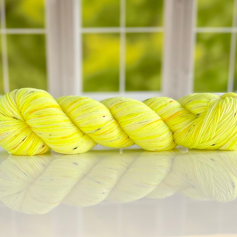 Neon Yellow Yarn - Etsy