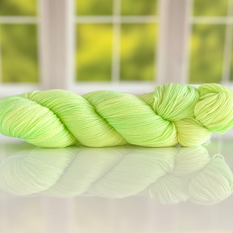 Neon Yellow Yarn - Etsy