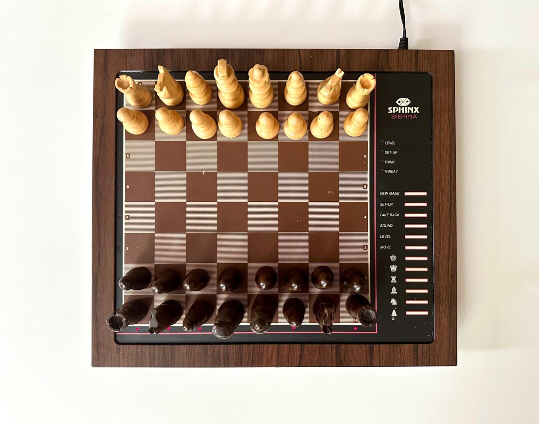 Vintage Sphinx Sierra Chess Computer From 1992, Chess Computer Allows ...