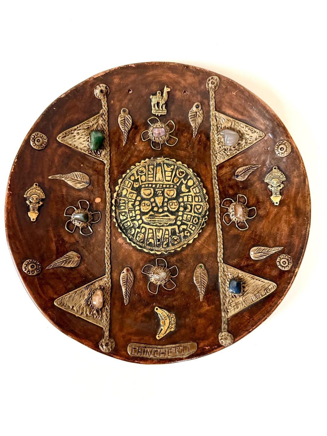 Vintage Inca Style Wall Plaque: Bolivian Uros Decor - Etsy