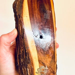 Vintage Australian Solid Wood Inkwell - Etsy