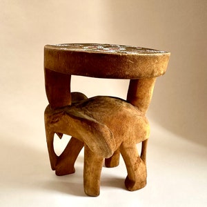 An East African Carved Wooden Kamba Stool - Etsy