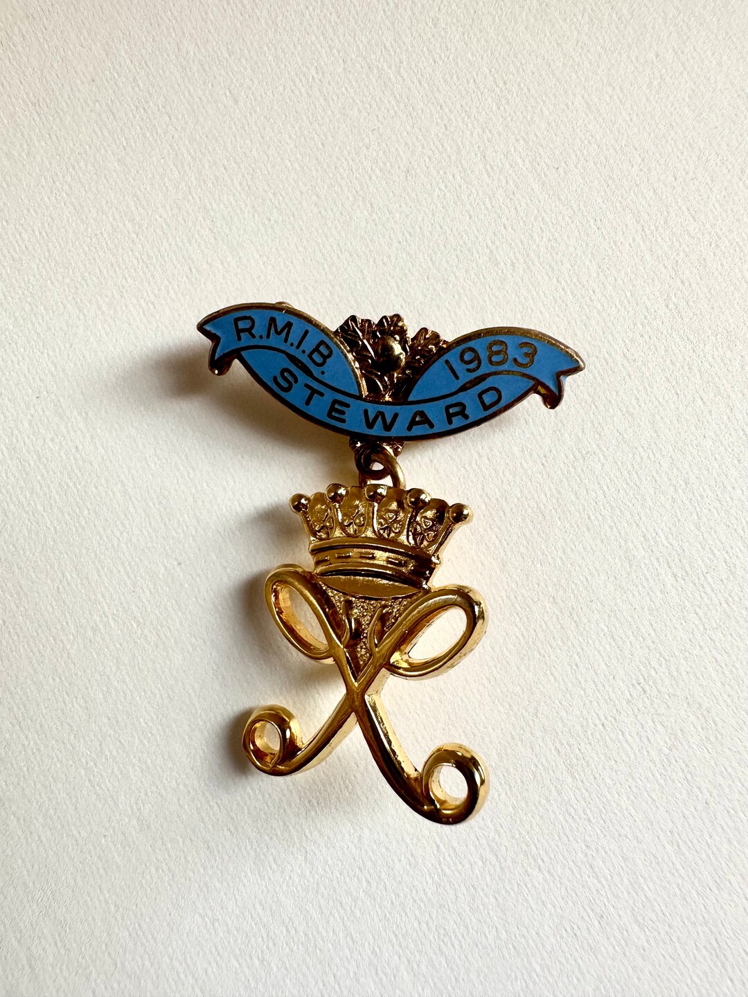 Vintage Masonic Jewel RMIB 1983 Steward Medal - Etsy